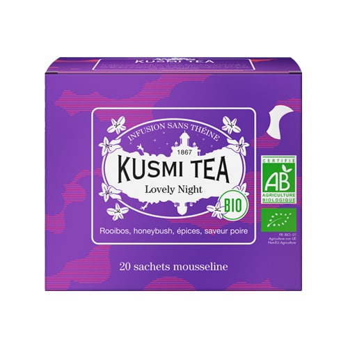 Kusmi Tea Lovely Night, biologische thee ⋆ ZININshop