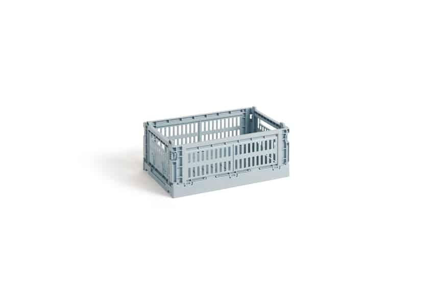Colour crate Medium Dusty Blue ⋆ ZININshop